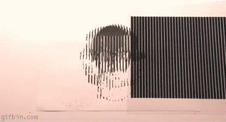Optical Illusion - Rotating Head | Best Funny Gifs Updated Daily