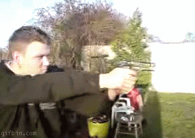 Shooting Fail | Best Funny Gifs Updated Daily