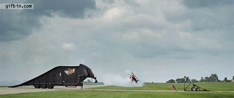 Biker Jumps Over Flying Plane | Best Funny Gifs Updated Daily