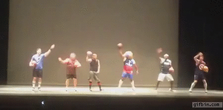 Man Flies Off The Stage While Dancing | Best Funny Gifs Updated Daily