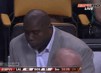 Magic Johnson Eating | Best Funny Gifs Updated Daily