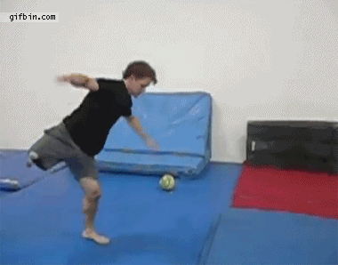 One-legged Backflip | Best Funny Gifs Updated Daily