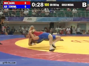 Epic Wrestling Victory Dance | Best Funny Gifs Updated Daily