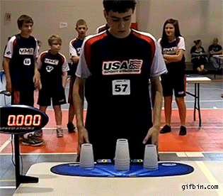 Kid Breaks World Stacking Record (William Orrell) | Best Funny Gifs ...