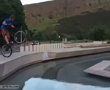 Amazing Mountain Bike Jump Over Water (Andrei Burton) | Best Funny Gifs ...
