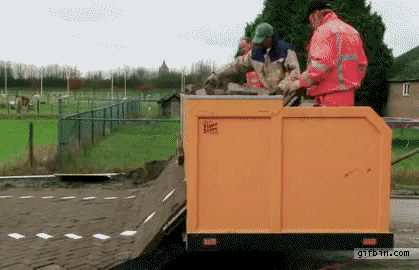 Laying A Road | Best Funny Gifs Updated Daily