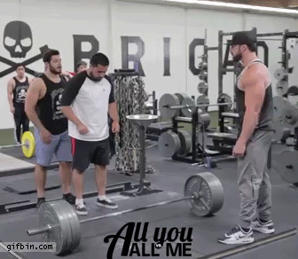 Weight Lifter Hyping | Best Funny Gifs Updated Daily
