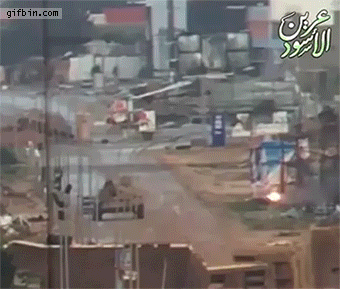 Missile Blows Tank's Turret Off | Best Funny Gifs Updated Daily