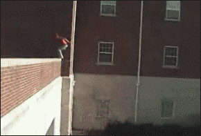 Huge Parkour Jump | Best Funny Gifs Updated Daily