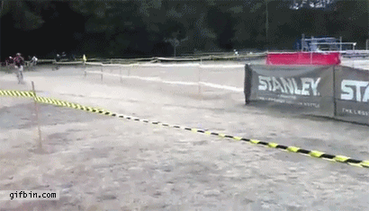 Biker Hits Obstacle | Best Funny Gifs Updated Daily