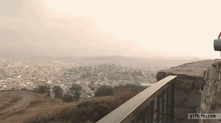 Danny MacAskill On A Railing In San Francisco | Best Funny Gifs Updated ...