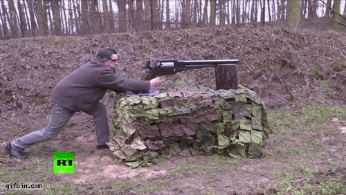 World's Biggest Custom Revolver | Best Funny Gifs Updated Daily
