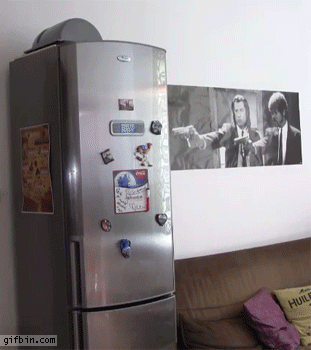 Hiding In The Fridge Scare Prank | Best Funny Gifs Updated Daily