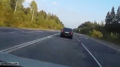 Close Call Sudden Frontal Collision | Best Funny Gifs Updated Daily