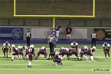 Football Player Scores Goal Bouncing Off Referee's Head | Best Funny ...