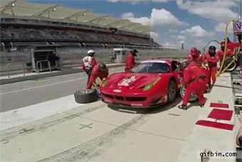 Ferrari Race Car Is Dropped Before Wheel Is Put Back On | Best Funny ...