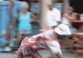Guy Flips Out Of His Pants | Best Funny Gifs Updated Daily