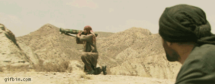 Four Lions: Bazooka Fail | Best Funny Gifs Updated Daily