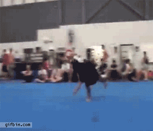Double Somersault Faceplant | Best Funny Gifs Updated Daily