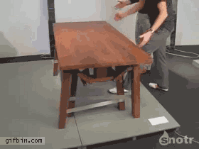 Walking Table | Best Funny Gifs Updated Daily