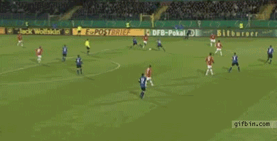 61-meter Goal | Best Funny Gifs Updated Daily