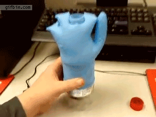 Useless Glove And Bottle Invention | Best Funny Gifs Updated Daily