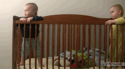 Baby Escapes Crib | Best Funny Gifs Updated Daily