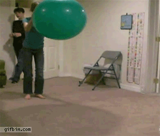 Jumping Over Exercise Ball Fail | Best Funny Gifs Updated Daily