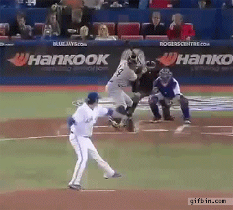 Pitcher Makes Catch | Best Funny Gifs Updated Daily