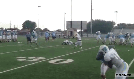 High School Football Flip | Best Funny Gifs Updated Daily