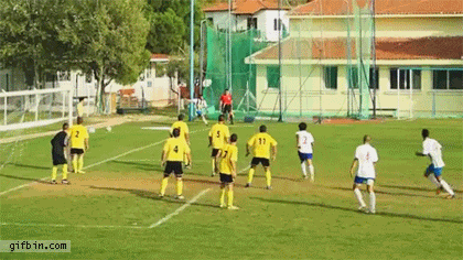 Accidental Header Goal | Best Funny Gifs Updated Daily