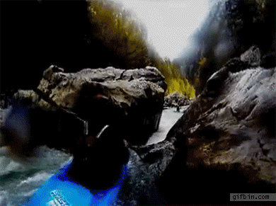 Kayaker Loses Paddle | Best Funny Gifs Updated Daily