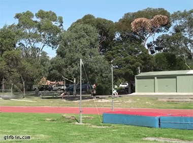 Pole Vault Trick - Joel Pocklington | Best Funny Gifs Updated Daily