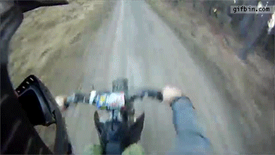 Biker Loses Control Of Bike And Crashes | Best Funny Gifs Updated Daily