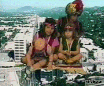 Kids On Magic Carpet Ride Fail | Best Funny Gifs Updated Daily