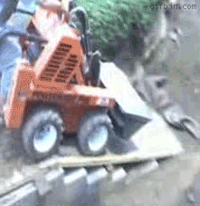 Mini Dozer Faceplant | Best Funny Gifs Updated Daily