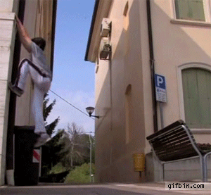 Parkour Bench Nutshot | Best Funny Gifs Updated Daily