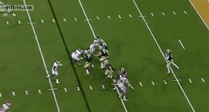 Long Deflected Touchdown Pass | Best Funny Gifs Updated Daily