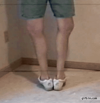 Weird Knee Movement | Best Funny Gifs Updated Daily