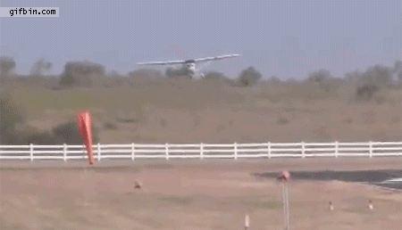 Plane Hits SUV While Landing | Best Funny Gifs Updated Daily