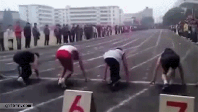 Track Start Fail | Best Funny Gifs Updated Daily