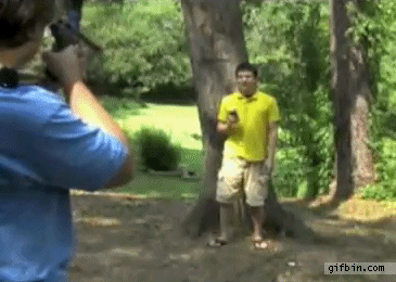 Paintball William Tell Shot | Best Funny Gifs Updated Daily