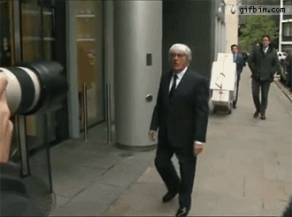 Bernie Ecclestone Revolving Door Fail | Best Funny Gifs Updated Daily