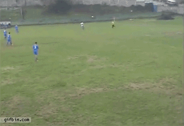 Increddible Soccer Miss | Best Funny Gifs Updated Daily