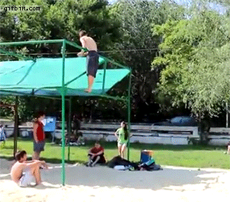 High Backflip Fail | Best Funny Gifs Updated Daily