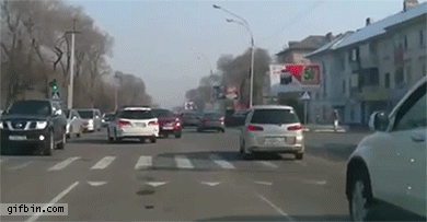 Hit-and-run | Best Funny Gifs Updated Daily