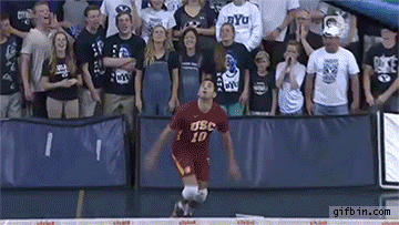 Volleyball Early Celebration Fail | Best Funny Gifs Updated Daily