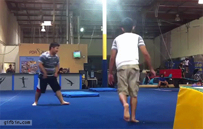 Flipping Close Call | Best Funny Gifs Updated Daily