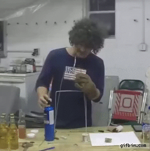 Guy Soldering Accidentally Sets Own Hair On Fire | Best Funny Gifs ...