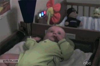 Baby Touch Lamp | Best Funny Gifs Updated Daily